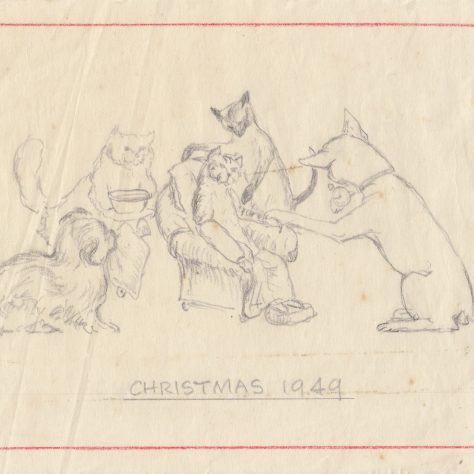 Jack Fielding's Christmas cards | Christmas at Fielding and Platt ...